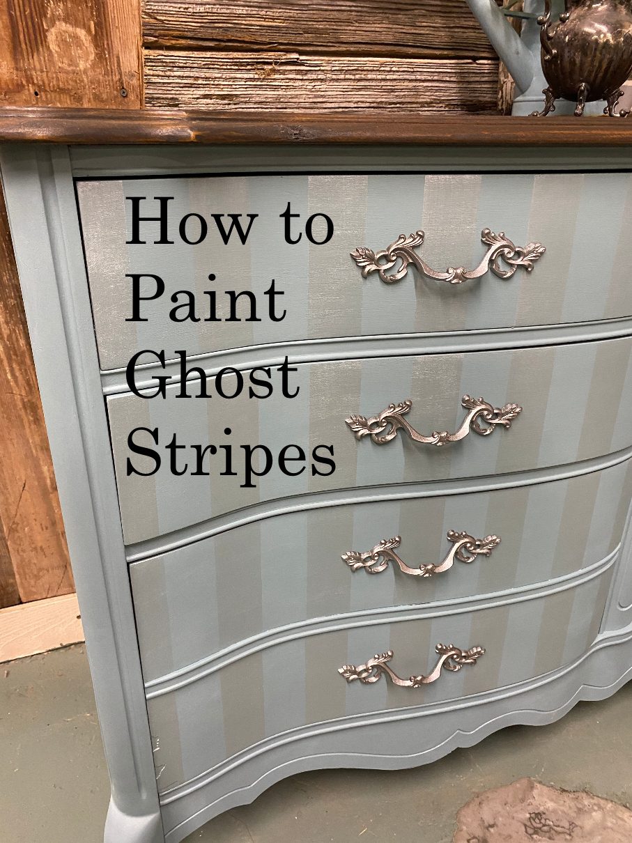 How To Paint Ghost Stripes - Blue Star Antiques