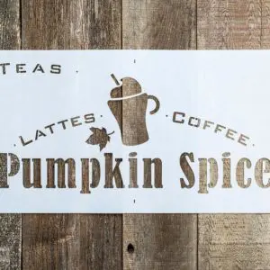 Homemade Pumpkin Pie Stencil - Blue Star Antiques